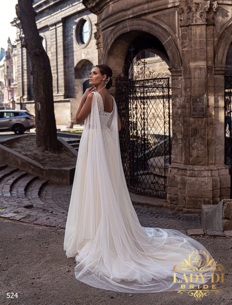 Robe De Mariée Epaulette En Tulle | Robes de Mariée | Comtesse Mariage